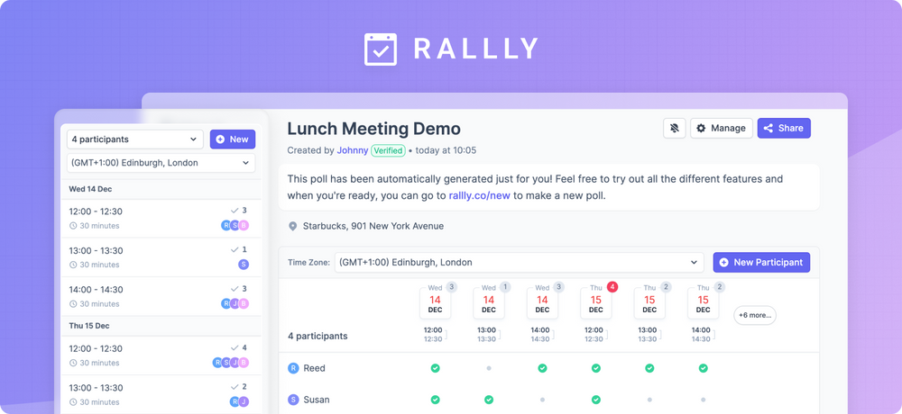 🗓 Rallly